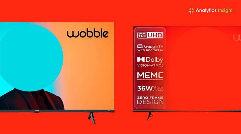 Wobble Unveils X Series QLED, K Series 4K Google TVs for Indian Market ...