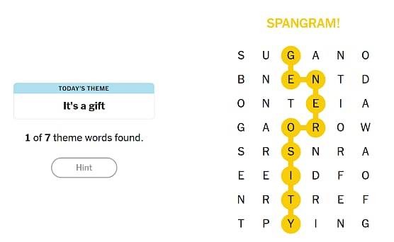 NYT Strands Answers for February 1, 2026