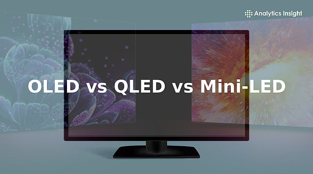 Comparison of OLED vs QLED vs Mini‑LED TVs in 2026