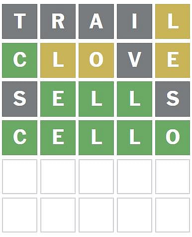 Wordle Answer for February 9 Puzzle #1696