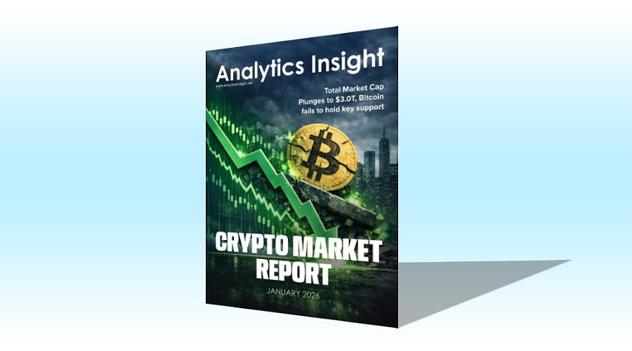 Analytics Insight Crypto Market Report January 2026: Market Cap Falls ...