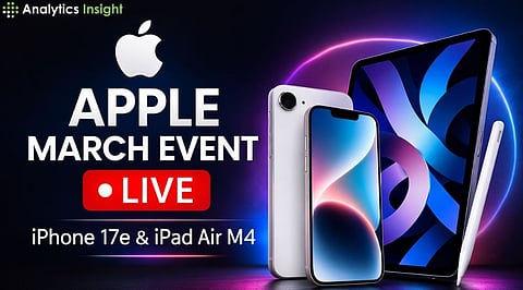 Apple March Event LIVE: Launch Week Explodes with iPhone 17e, iPad Air ...