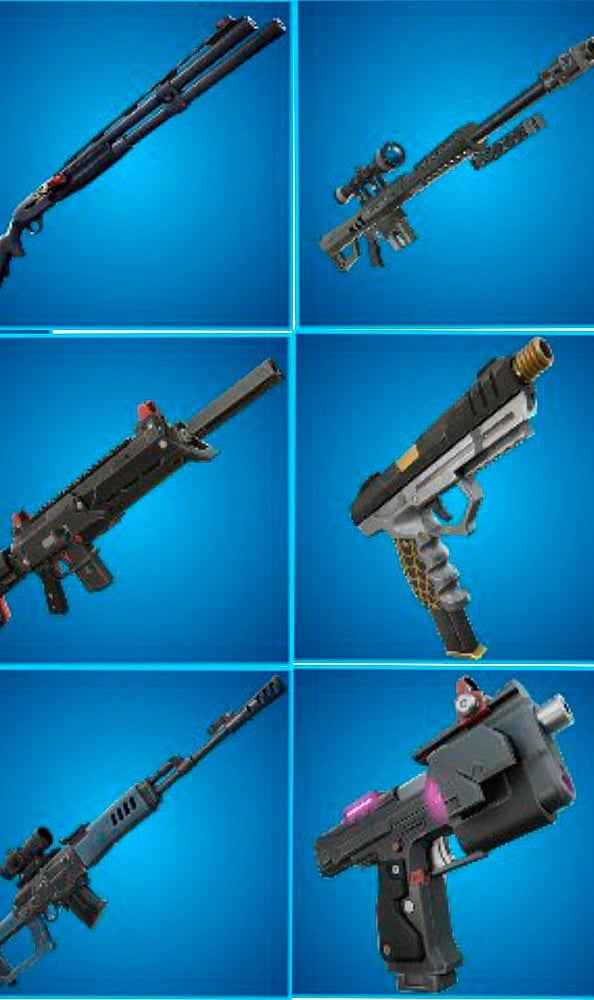 Top Mythic Weapons in Fortnite