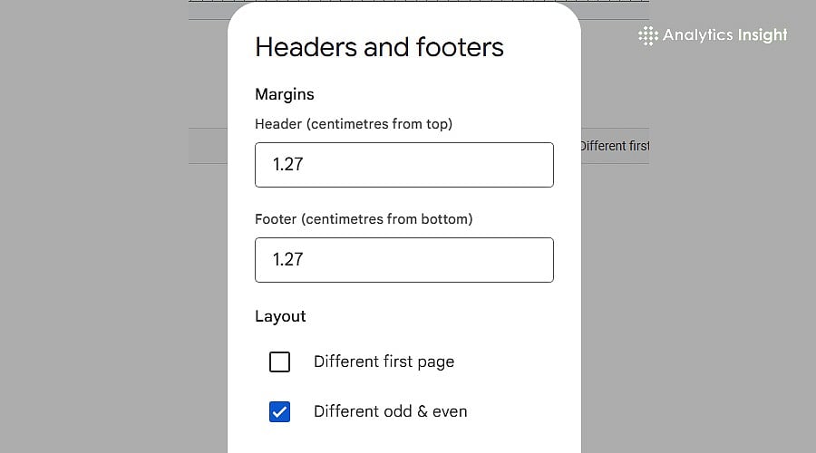 How to Create Different Headers and Footers in Google Docs (2026)