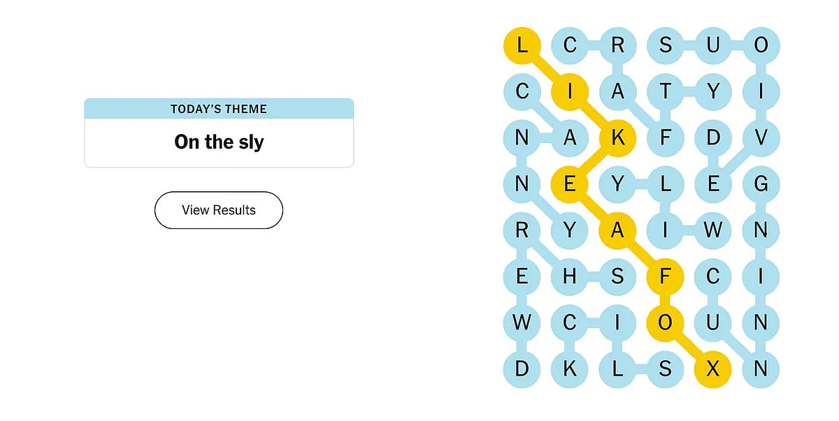 NYT Strands Today: April 10 Answers