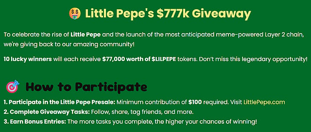 Little Pepe (LILPEPE) Surges Past $28M as Stage 13 Nears Sellout With ...