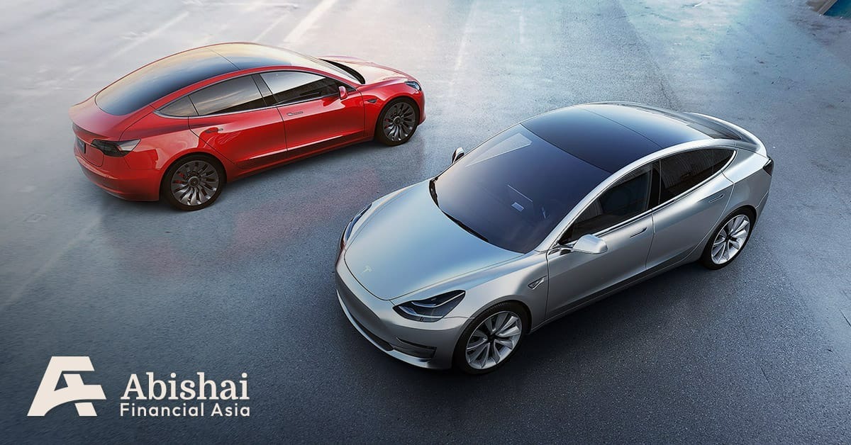 Abishai Financial Asia Projects Tesla’s Heavy Spend Phase