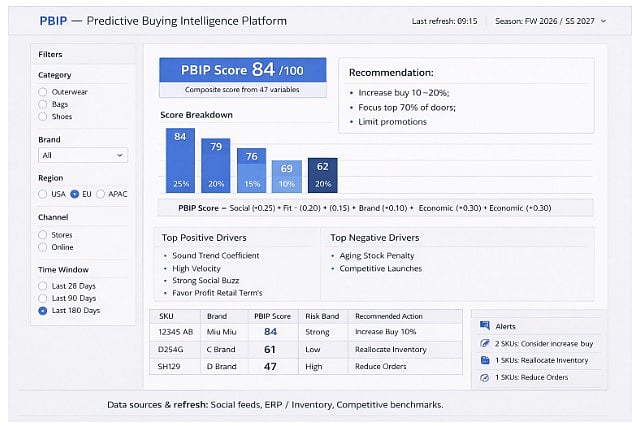 Predictive Buying Intelligence Platform (PBIP): A Data-Driven Framework ...