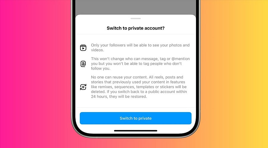 How to Make Your Instagram Account Private and Safe