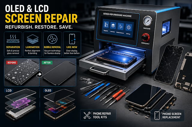 OLED & LCD Repair: Why a Refurbishing Machine Is a Game-Changer