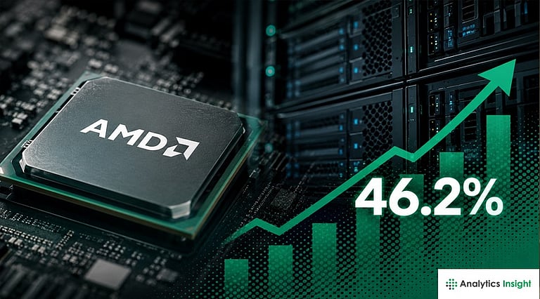AMD Server CPU Revenue Share Hits Record 46.2% as Intel Faces Pressure