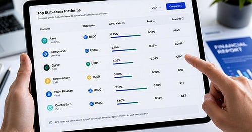 Stablecoin APY Guide: USDT, USDC & DAI Earnings Compared