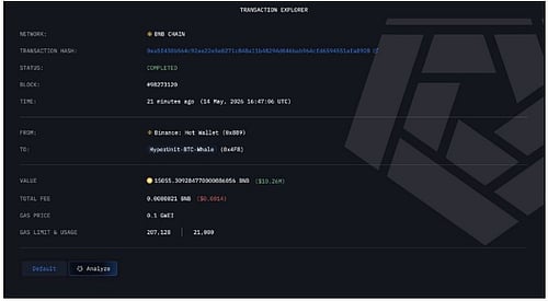 Ethereum News Today: BNB Whale Accumulation Sparks Fresh Debate Over ...