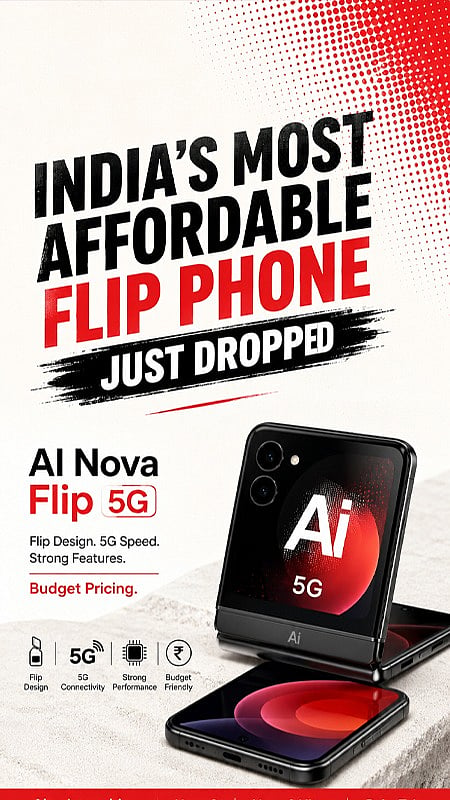 India’s most affordable flip phone just dropped