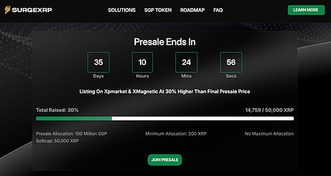 XRP Network Upgrade Fuels Fresh Interest In SurgeXRP As $SGP Presale ...