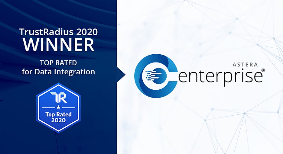 Astera Centerprise Wins the TrustRadius Top-Rated 2020 Award For Data ...