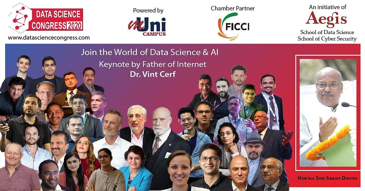 Data Science Congress 2020 Virtual Featuring World Leaders in AI on 6 ...