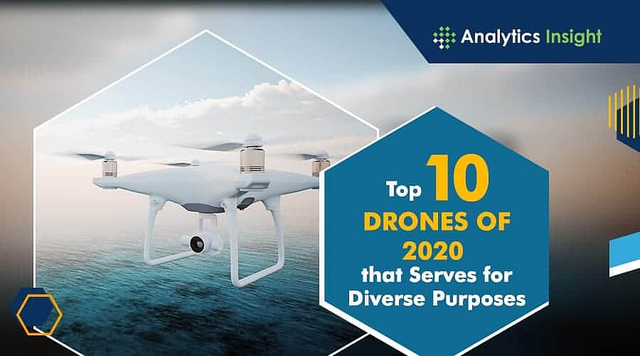 Top 10 Best Drones of 2020 that Serves for Diverse Purposes