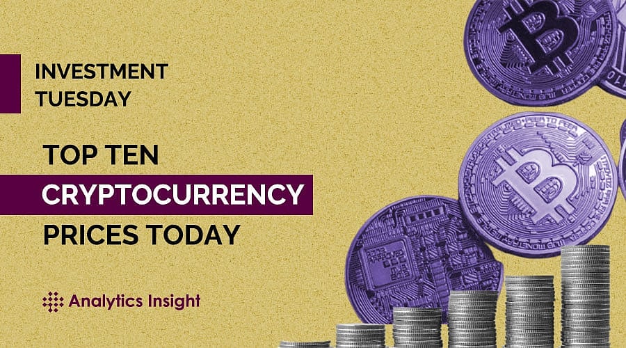 Investment Tuesday: Top Ten Cryptocurrency Prices Today