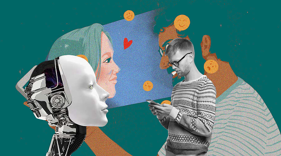 Affair with AI girlfriend! Can the World Accept this Virtual bond?