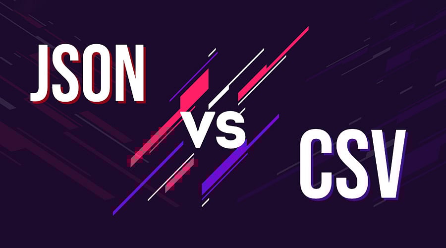 CSV or JSON, which Format is better for your AI training data?