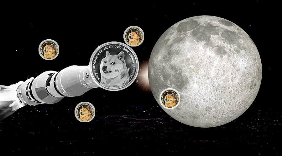 Dogecoin Going to Moon! Four Billion DOGE Traded in 24-hoursq