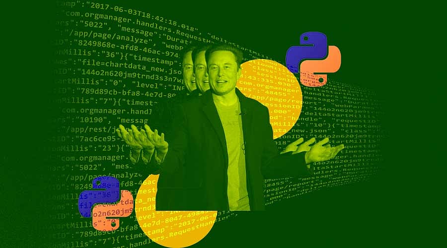 Why is Python one of Elon Musk's favorite programming languages?