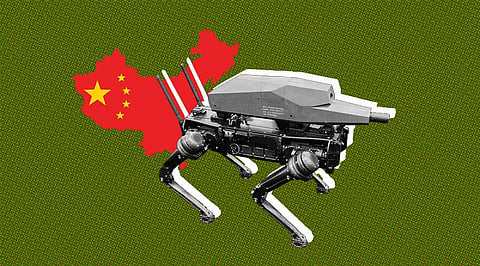China is in Full Terminator Mode with its Drone-Driven Robot Dog!