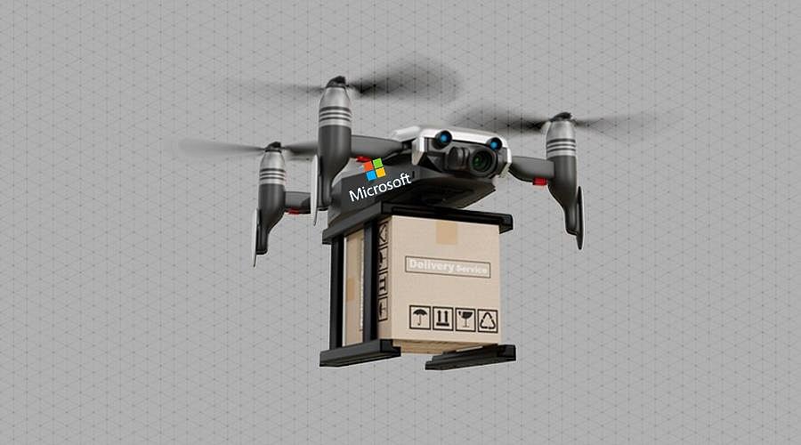 Drone Express Teams with Microsoft to Bring Groceries Home