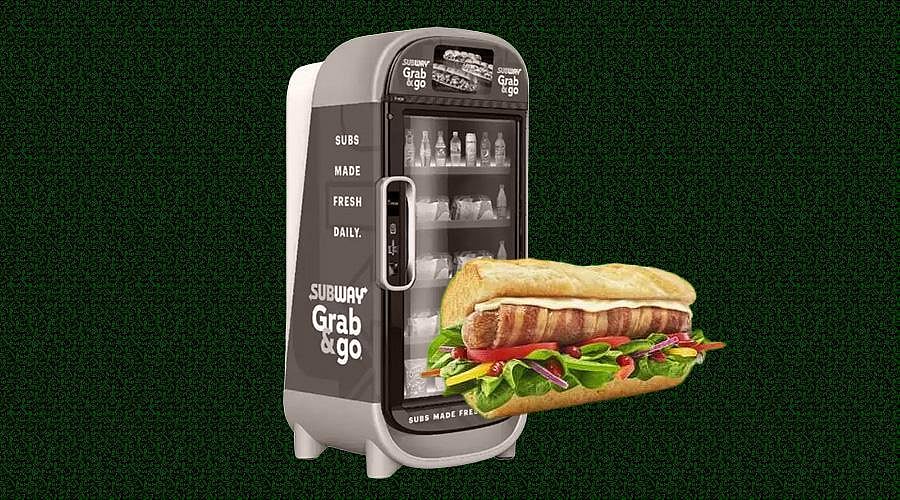 Please Whisper While You Cross Subway's Pre-Made Sandwich AI Fridge