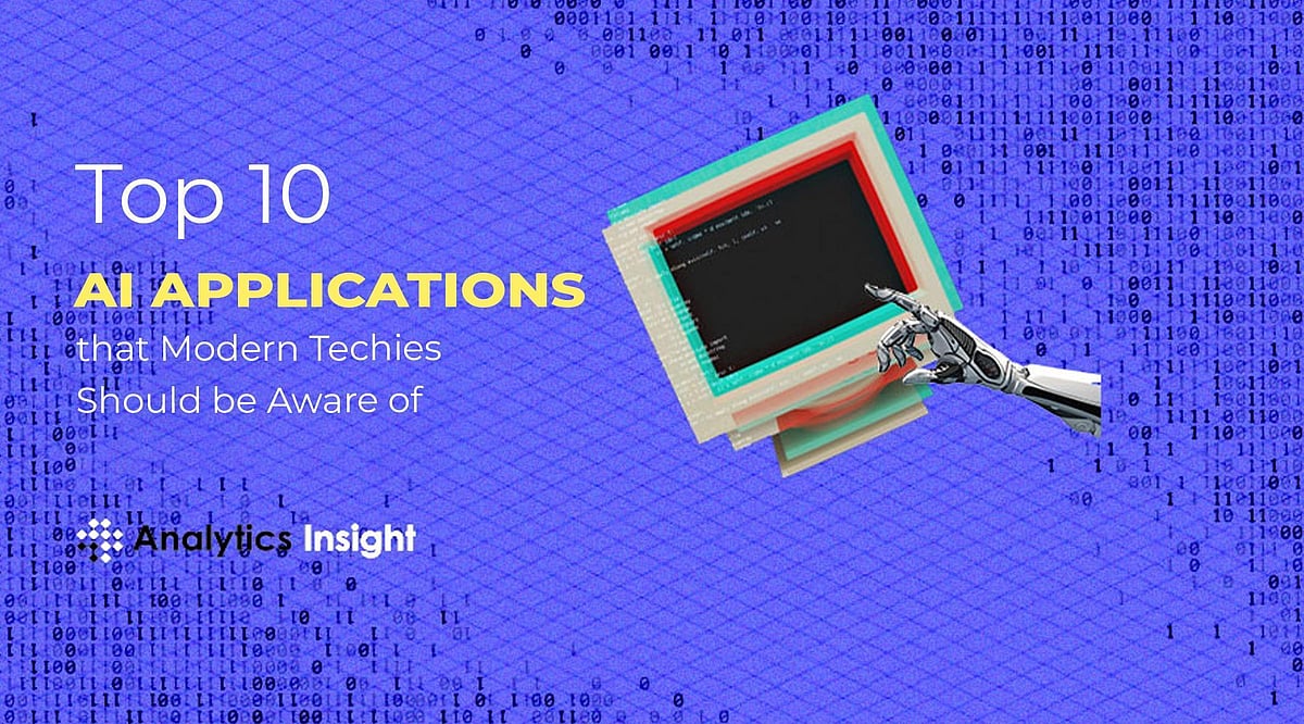 Top 10 AI Applications that Modern Techies Should be Aware of
