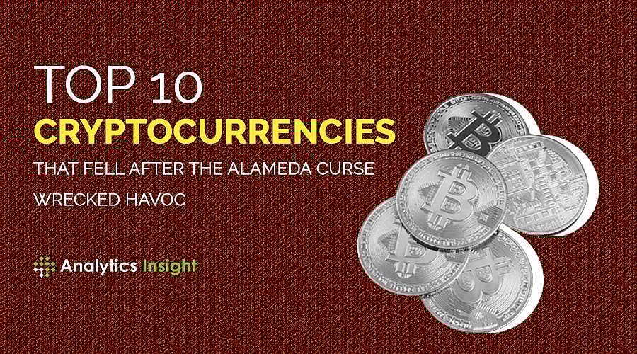 Top 10 Cryptocurrencies that Fell After the Alameda Curse Wrecked Havoc