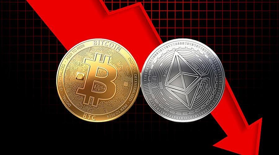 Cryptocurrency Prices Today: Bitcoin & Ethereum Down after Two Days