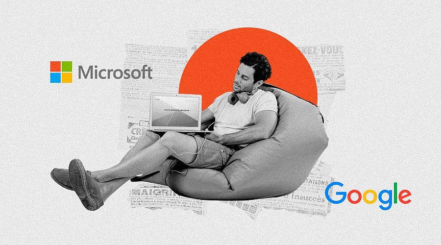 Microsoft vs Google- Which Bigtech Firm will Techies WFH for?