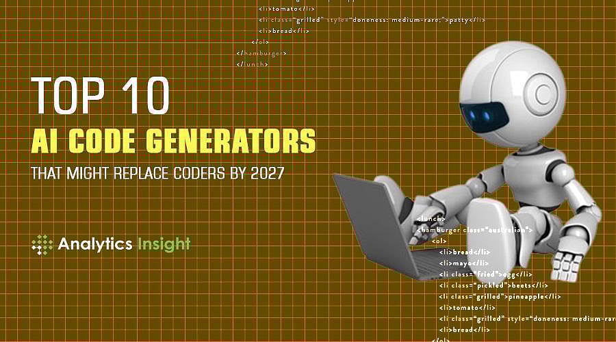Top 10 AI Code Generators that Might Replace Coders by 2027