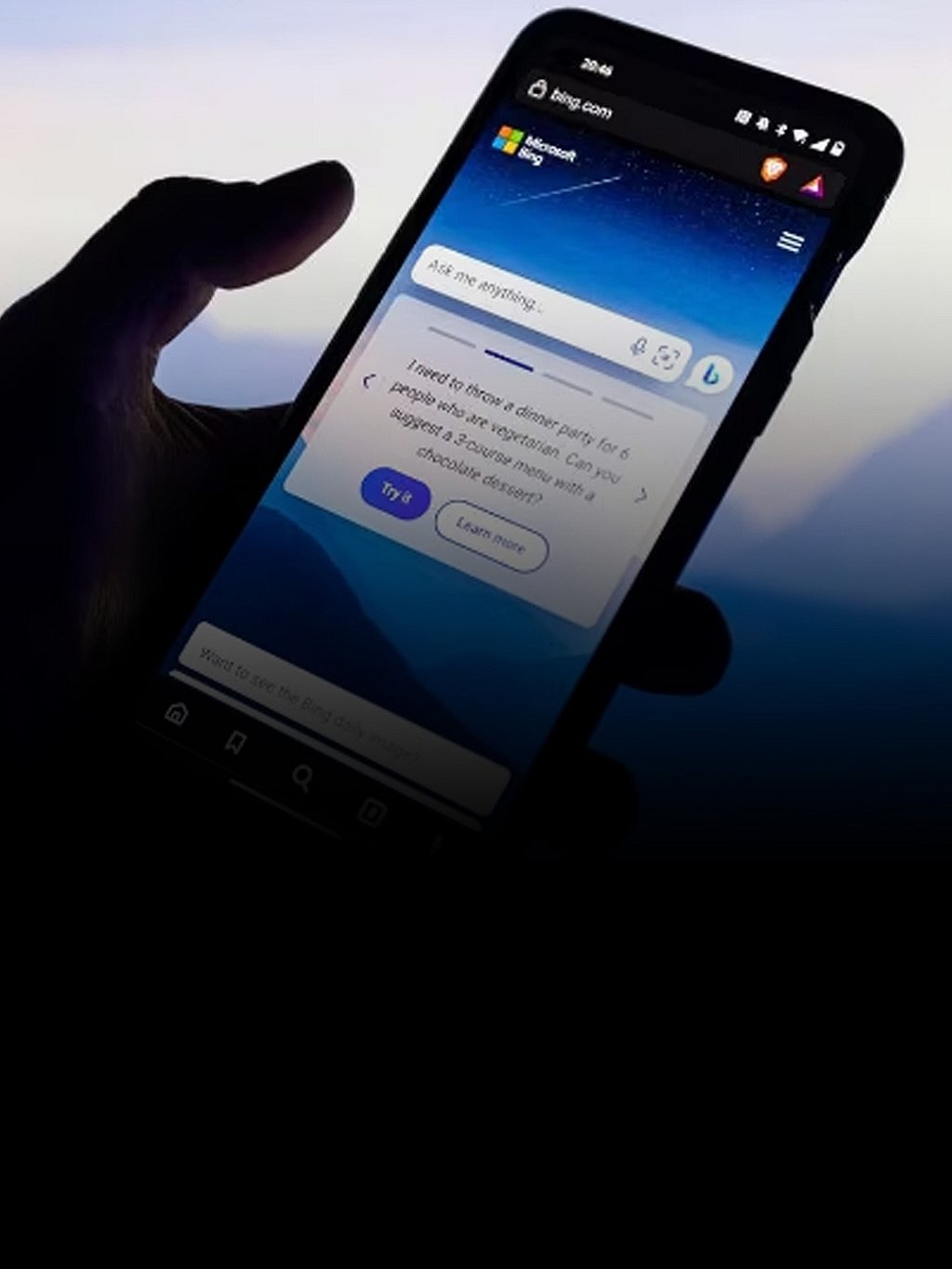 You Can Now Try Bing with ChatGPT on Your Smartphones