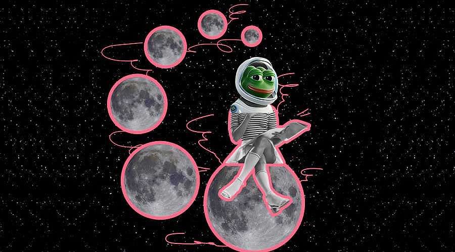Top 5 Meme Coins to Reach Moon Including the Newbie Pepe Coin