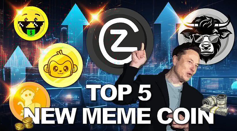 Update: Top 5 New Meme Coins in 2023. Zucklon, Wall Street Memes, Thug ...
