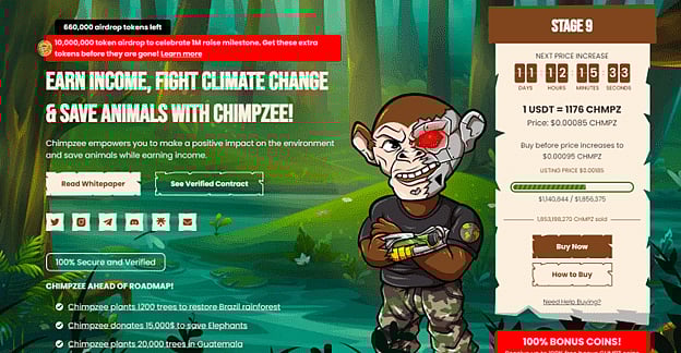 Save Forests While Earning Passive Income – Chimpzee is Every Wildlife ...