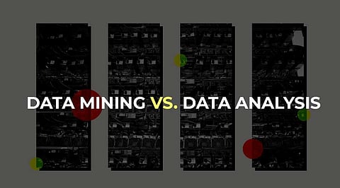 Data Mining vs. Data Analysis