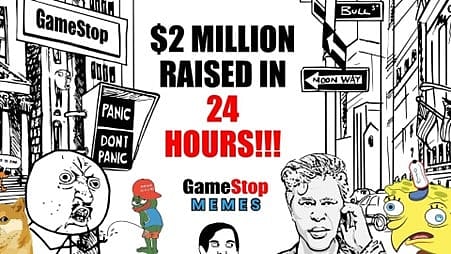 GameStop Memes Rockets: $2M in 24 Hrs! Bitcoin Aims At $175k Mark As ...
