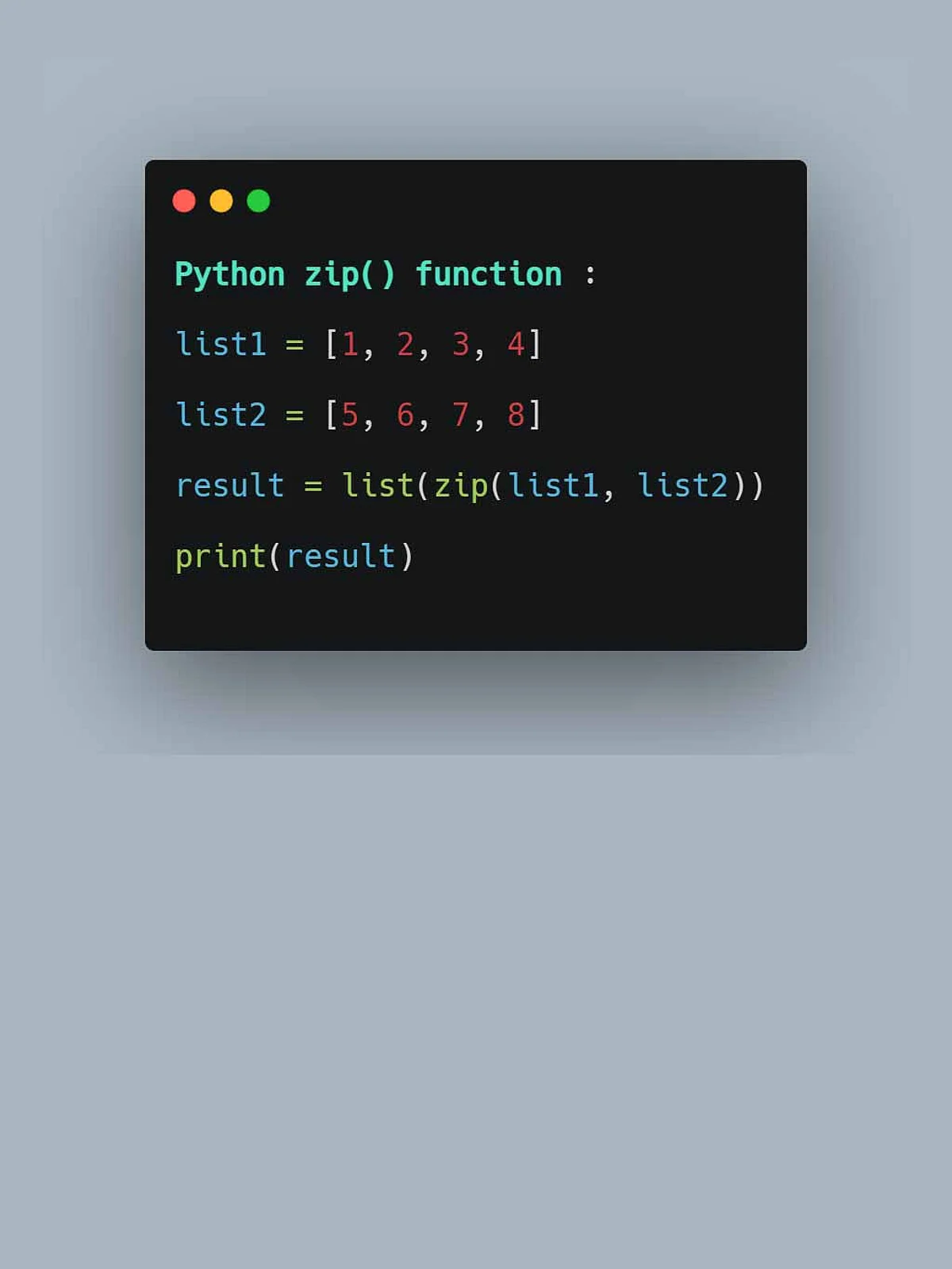 5 Ways to Use Python Zip () Function 5 Ways to Use Python Zip () Function