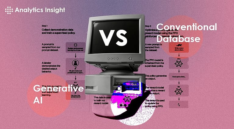 Generative AI vs. Conventional Database: What You Should Know