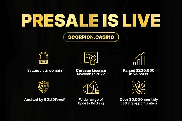 Easter Promo Boosts Scorpion Casino's (SCORP) Presale, Offering High ...