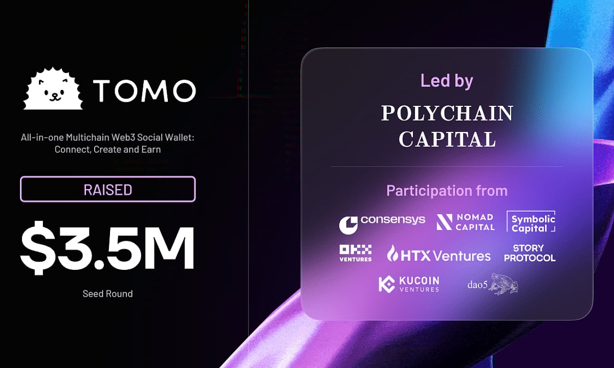 Tomo Raises $3.5 Million in Seed Funding Led by Polychain Capital, Announces Tomoji Launchpad ...