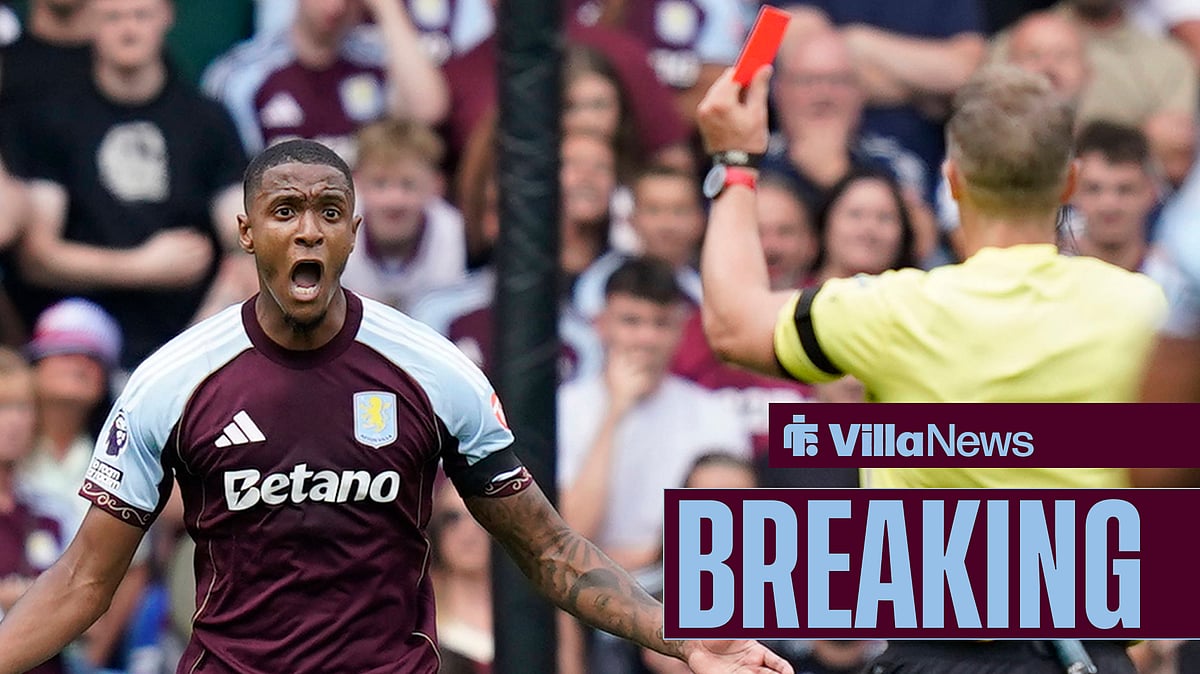 Premier League release official statement on Konsa red in Aston Villa ...