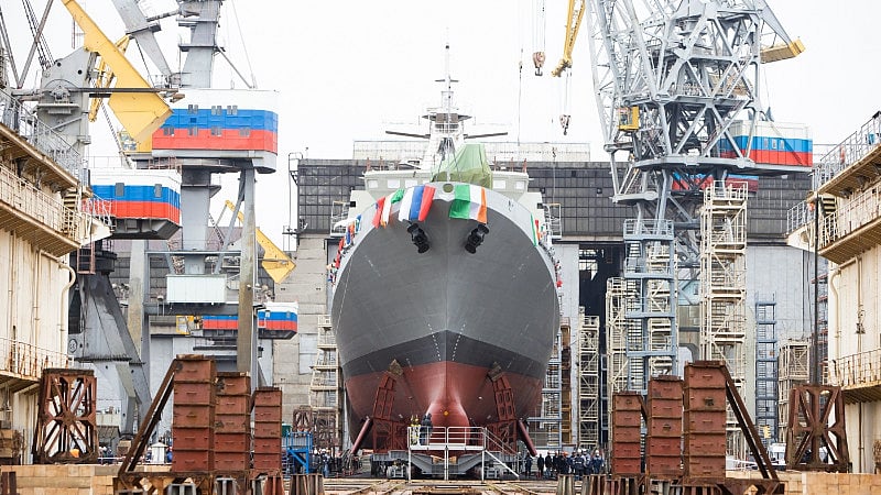 Yantar Shipyard Conducts Sea Trials for New Indian Navy Guided-Missile ...