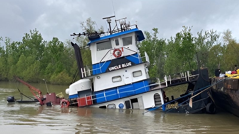 Towing Vessel Flooded Due to Hull Damage, NTSB Investigation Finds ...