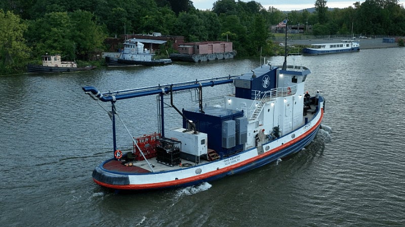 Amogy's Retrofitted Tug NH3 Kraken Sails on First Journey with Zero ...