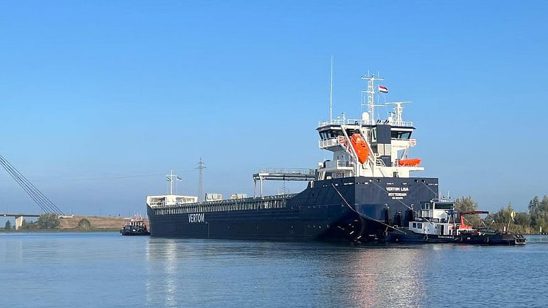 Vertom Lisa to Begin Sea Trials: Innovative Hybrid Cargo Ship by Thecla ...